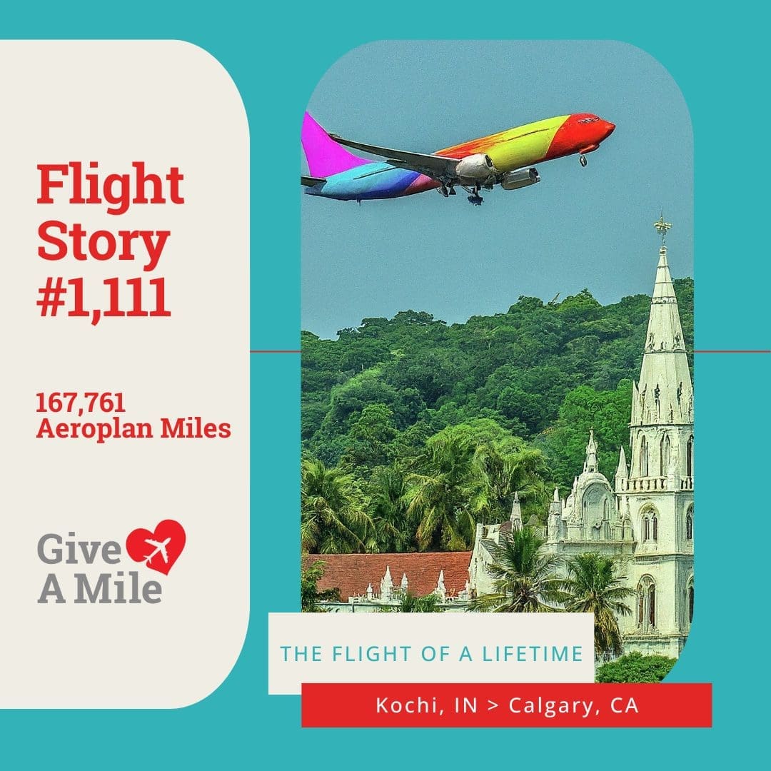 The Flight of a Lifetime | Give A Mile